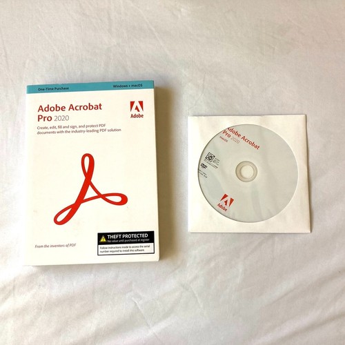 (Mac only) Adobe Acrobat Pro 2020 (Open Box) | eBay
