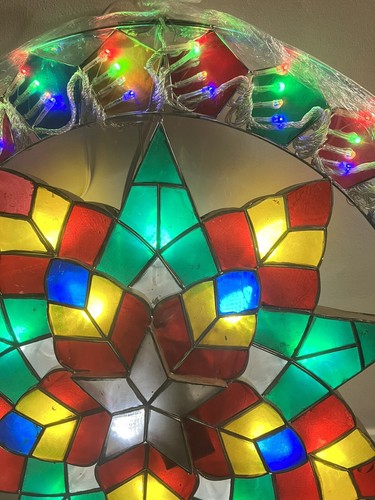 Gift Ko 25” Ring Estrella Filipino Christmas Parol Lantern 8 Modes Open ...