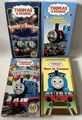 4 VHS Lot Thomas the Tank Engine Thomas And | Grelly USA