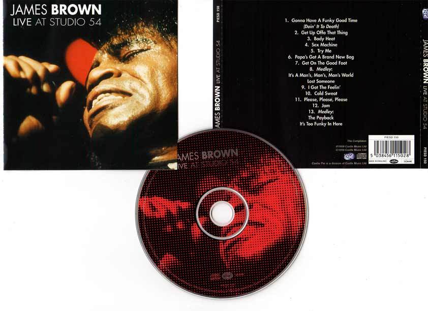 JAMES BROWN "Live At Studio 54" (CD) 1999 | eBay