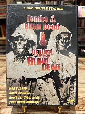 Tombs of the Blind Dead/Return of the Blind Dead (DVD, 1998, DVD Double ...