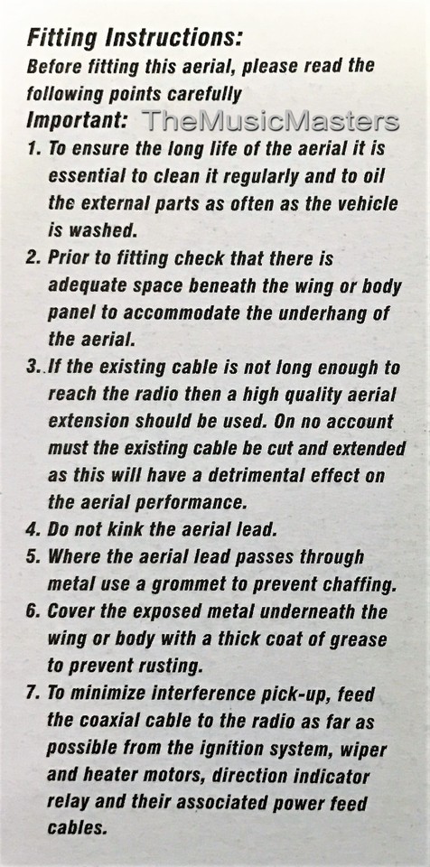 Universal Car Stereo Auto Radio ANTENNA 36" Stainless Steel Retractable ...