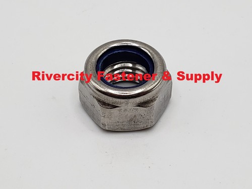 (5) M12-1.75 Stainless Nylon Insert Lock Nuts M12x1.5 Left Hand ...