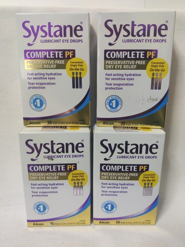 SYSTANE COMPLETE PF Vials on-the-go 30 vials Exp 10/12/2025 & 01/ 2026 ...