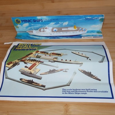 RMS Canberra Hornby Minic Ships 1:1200 Scale Diecast P&O Ocean Liner ...