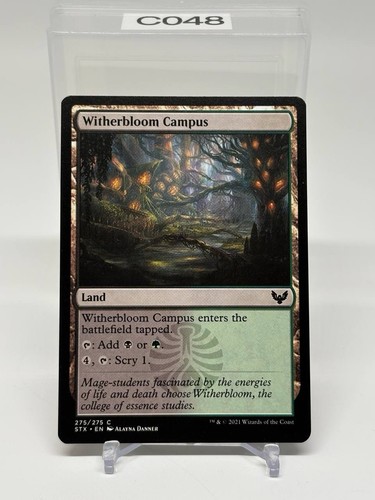 Witherbloom Campus Foil (275) Strixhaven: School of Mages STX MTG Magic ...