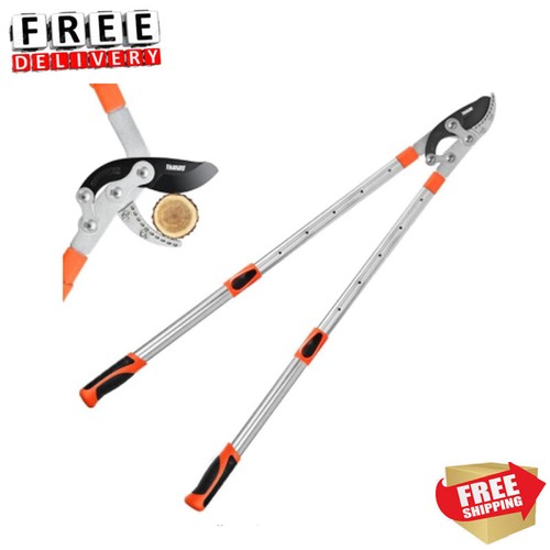 Extendable Anvil Loppers Tree Trimmer w/Compound Action Heavy Duty ...