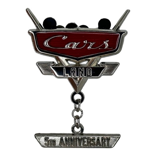 Disney DCA Pixar Cars Land 5th Anniversary 2012 - 2017 LE dangle Pin ...