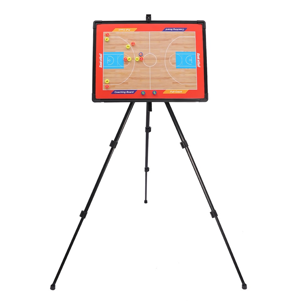 Basketball Coaching Board Triangle Bracket Stand Portable Tactical ...