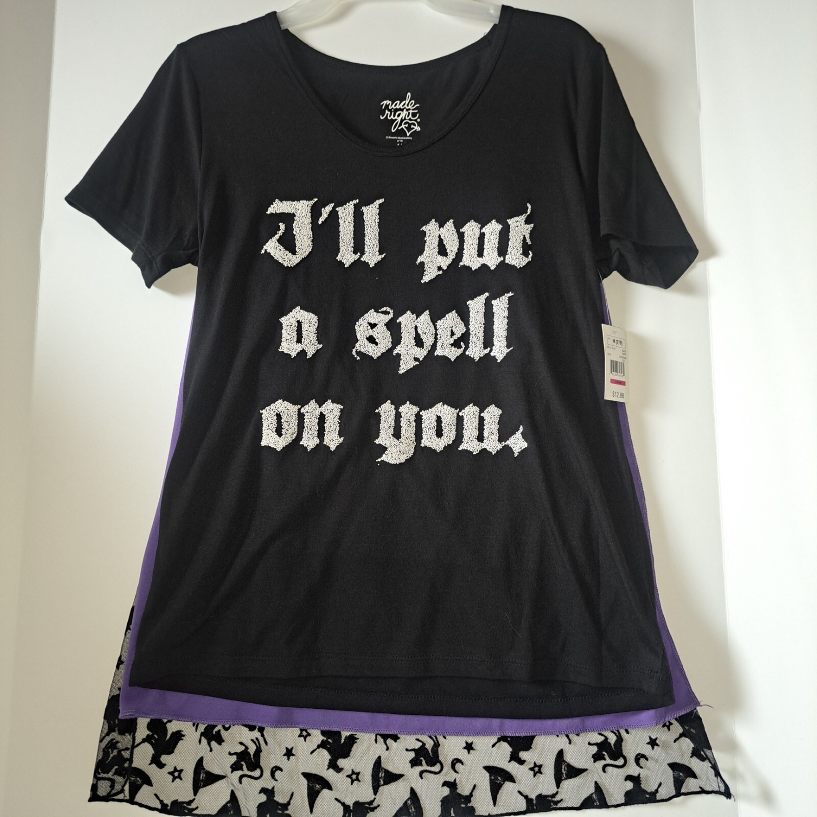 I'll Put a Spell on You Interchangeable Cape Tshirt Med. Halloween ...
