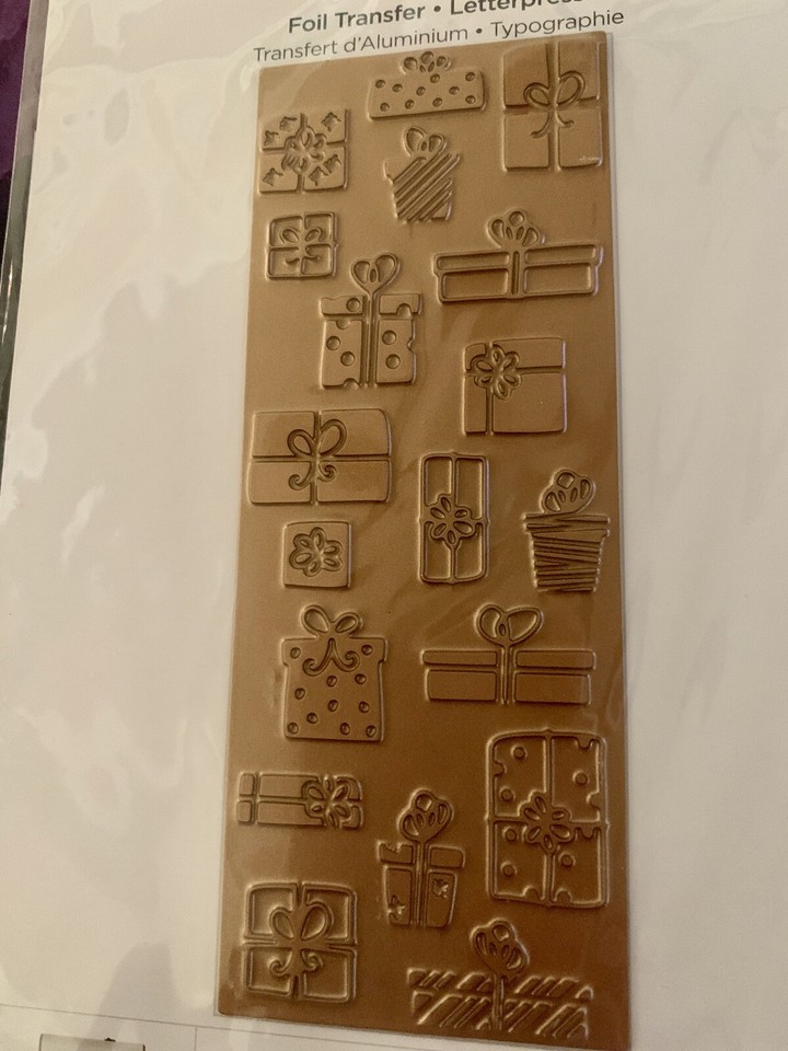 Spellbinders Glimmer GIFT BORDER Hot Foil Plate GLP-185 | eBay