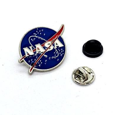 NASA PIN Space Logo Insignia Astronaut/Worker/Scientist Enamel Lapel ...
