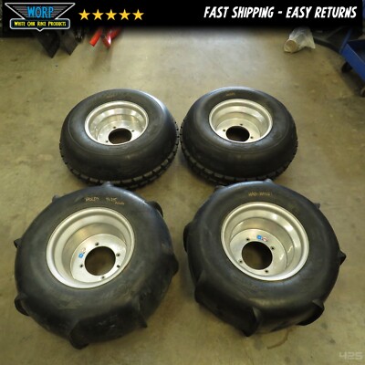 4X156 DWT DOUGLAS WHEEL BLUE LABEL DWT WHEELS SAND TIRES 12" POLARIS ...