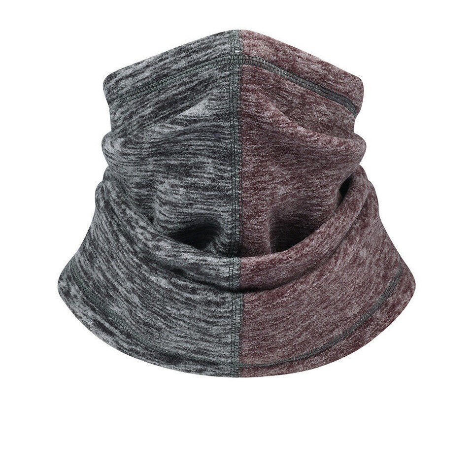 Winter Windproof Fleece Neck Warmer Gaiter Ski Face Mask Scarf for Cold ...