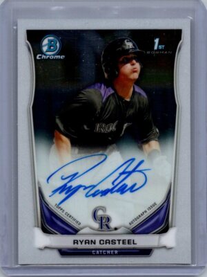 2014 Bowman Chrome #BCAP-RC Ryan Casteel Prospect Autographs | eBay