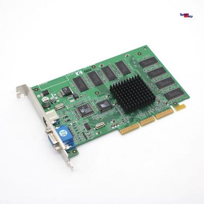 NVIDIA GEFORCE 2 MX400 64MB DDR AGP Video Card Grafikarte VGA TV-Out ...