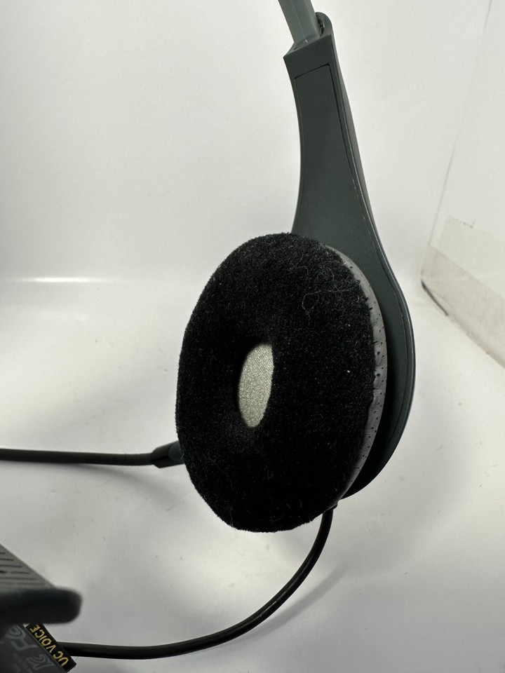 Jabra Headset Over One Ear HSC010 UC Voice 150 Flexible Microphone USB ...
