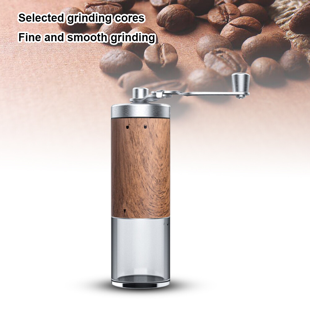 Manual Coffee Grinder Coffee Bean Grinder ( Regular Coffee Grinder Wood ...