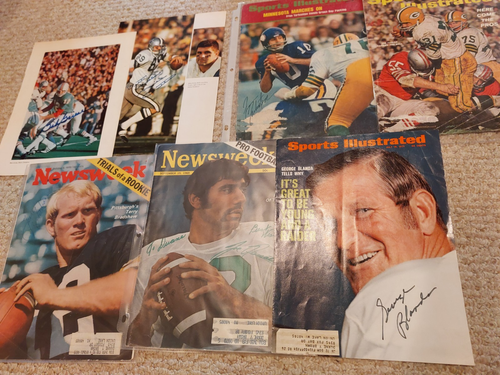 Lot of 7 NFL Legends Autographs | eBay
