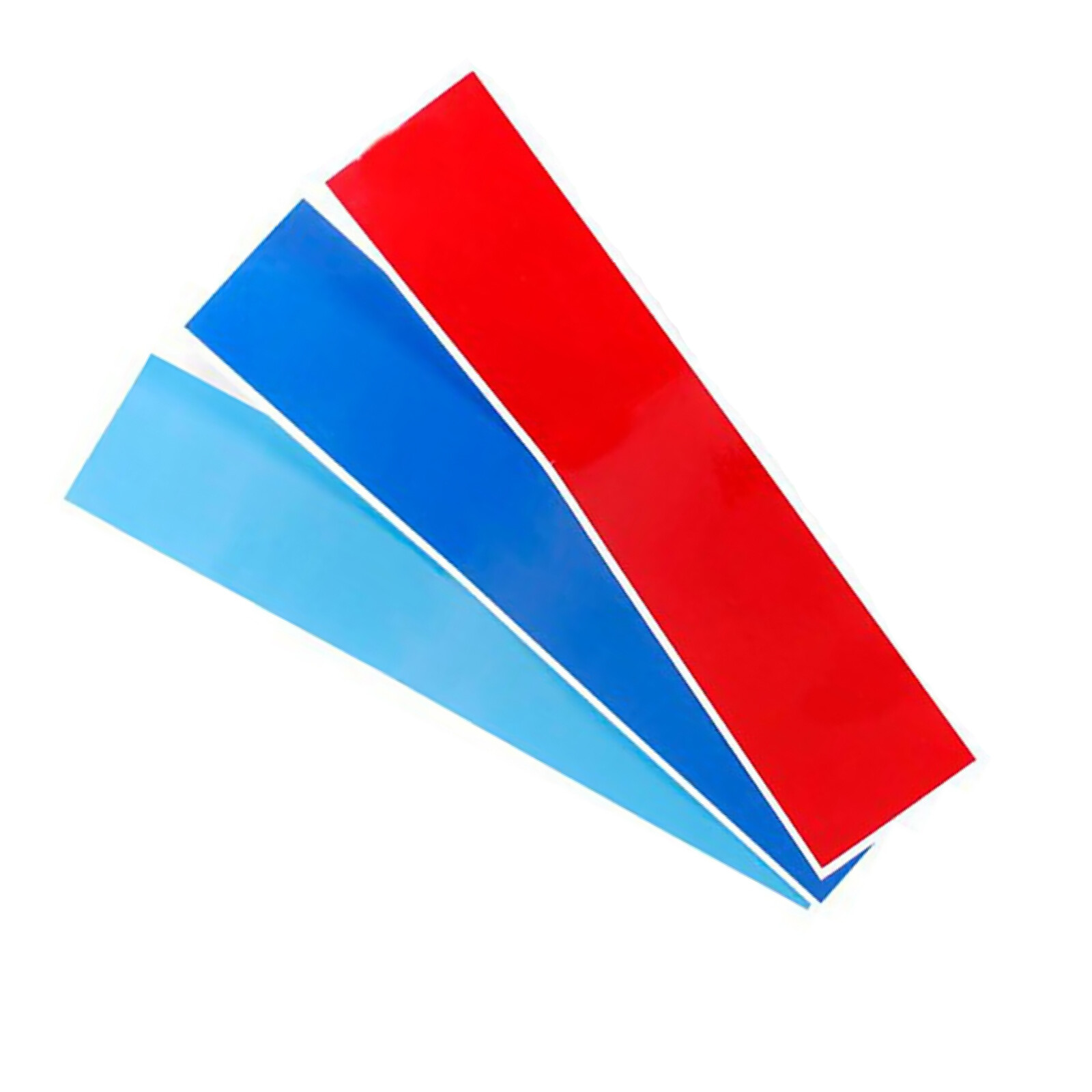 PVC M Stripe Color Grill Sticker Car Decoration For BMW 1 3 5 X1 X3 X5 ...