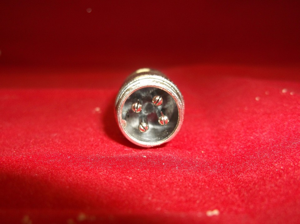 NEW CB RADIO 4 PIN COBRA TO 5 PIN COBRA MICROPHONE ADAPTER WORKMAN ...