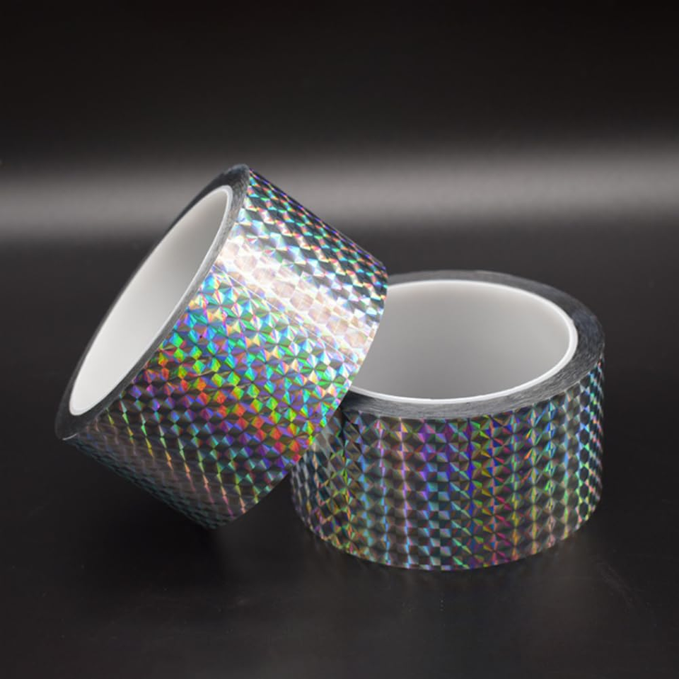 Self-Adhesive Holographic Reflective Tape Prism Tape Holographic ...