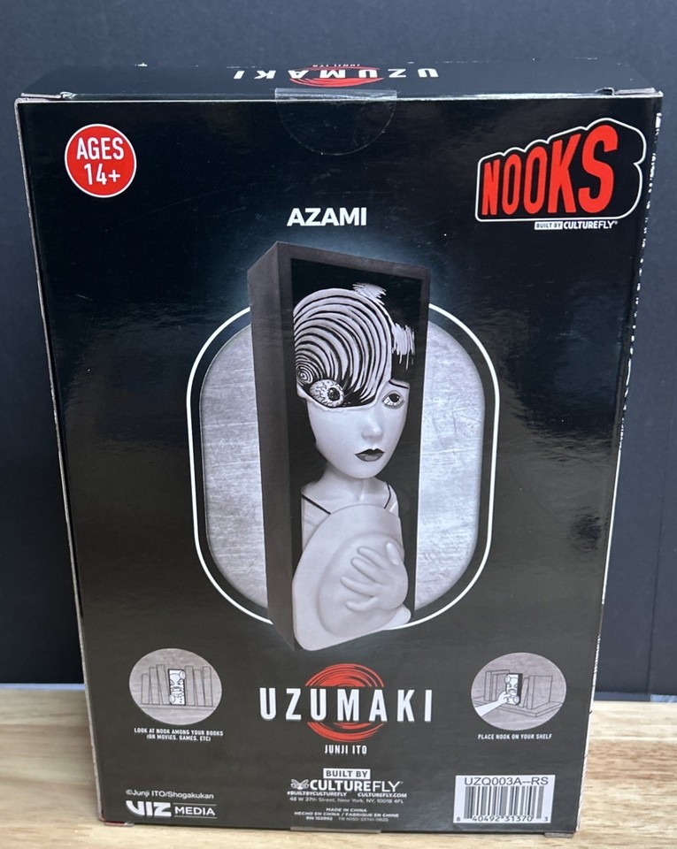 Uzumaki Gyo Azami Decorative Figure Horror Junji Ito Culturefly Nooks ...