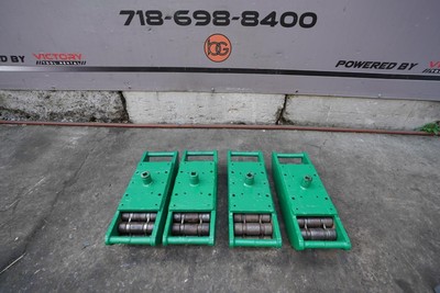 Hilman Rollers Machinery Movers 100 Tons Each, 400 Ton Set. Good Shape ...