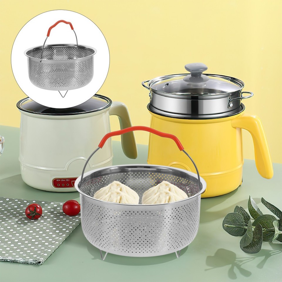 Steaming Tray Baby Steamer Stand Stainless Steel Rice Basket Cooker ...