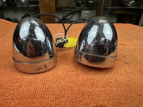PAIR Vintage Bullet TAIL LIGHTS TURN SIGNALS Car TRUCK Old MOTORCYCLE ...
