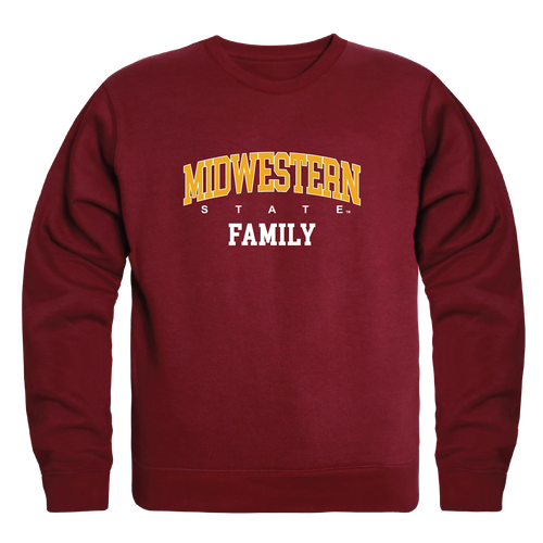 Midwestern State University Mustangs MSU Family Crewneck Sweatshirt ...