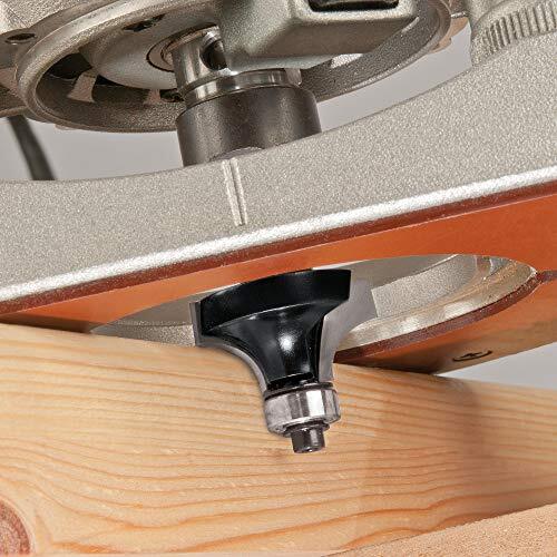 50 Piece Router Bit Starter Set 1/4 Inch Shank Tungsten Carbide Tipped ...