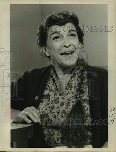 1971 Press Photo Actress Nancy Walker on CBS TV Series "Family Affair ...