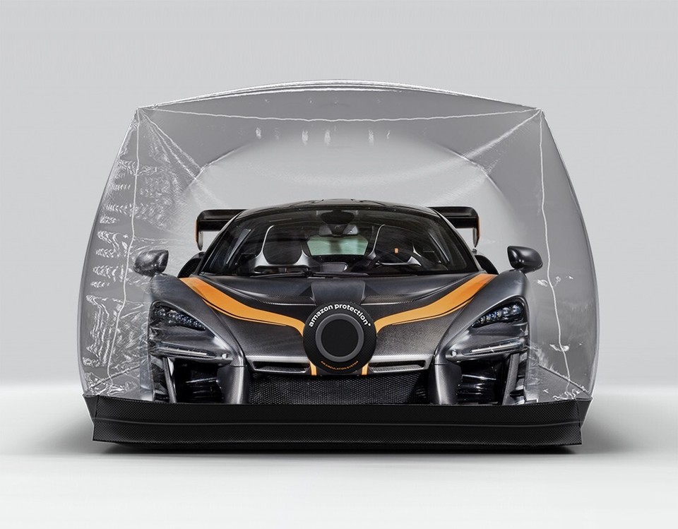 Amazon Protection Capsule Cover McLaren Senna Luxury Car Cover For ...