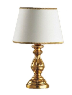 Small Wooden Lamp With 1 Light Coll Esse 640/BP | eBay