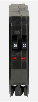 1PC SQUARE D QO2020 QO2020C 20A TWIN TANDEM BREAKER (NO HOOK) NEW | eBay