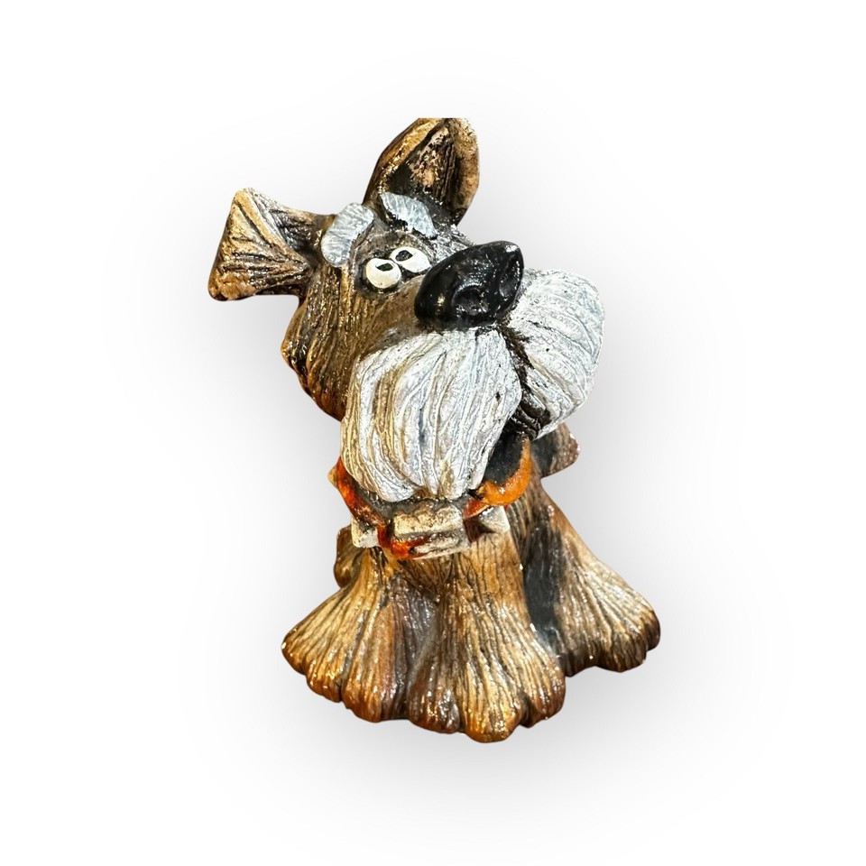 John Raya Beasties Of The Kingdom 1984 Terrier Dog Figurine Sculpture ...