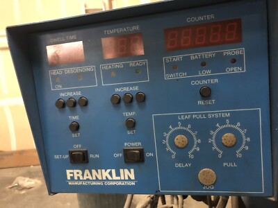 Stamping & Embossing - Franklin Hot Stamp