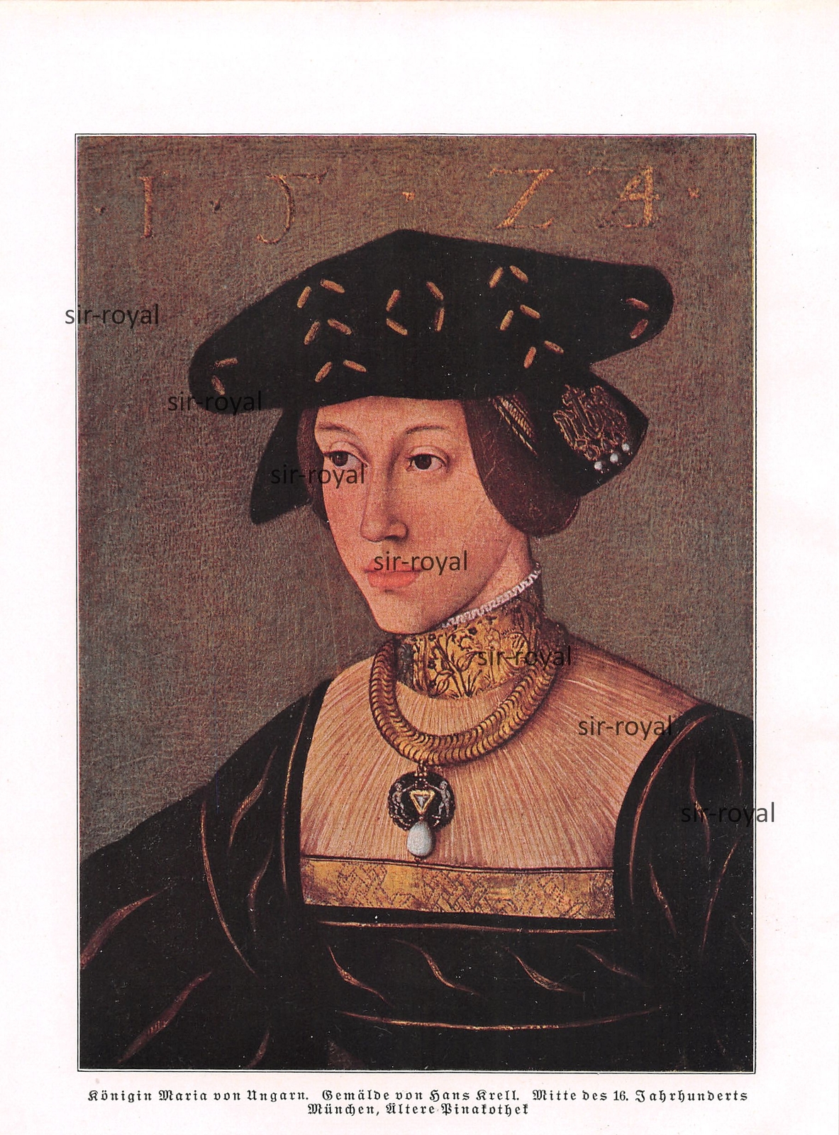 Königin Maria von Ungarn - Hans Krell - 1933 ~15x21cm | eBay.de