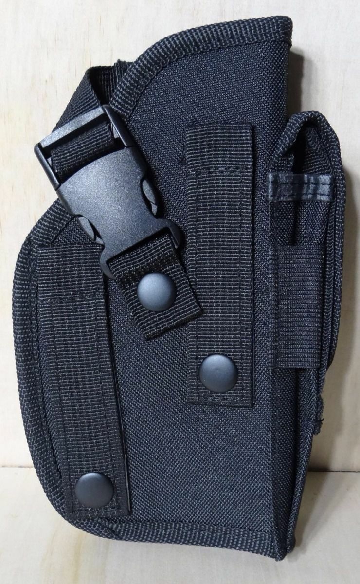 MOLLE Black Ambidextrous Gun Belt Holster BB Airsoft Pistol Hand ...