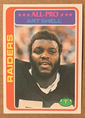 Art Shell 1978 Topps Card #460, EX, (BIGJ’S) Oakland Raiders | eBay