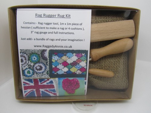 Rag Rugger Tool Rag Rug Kit - Recycling Upcycling Traditional Craft ...