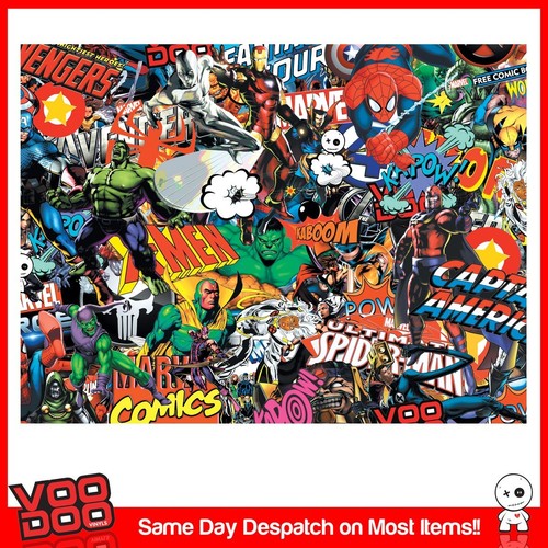 MARVEL COMIC STICKERBOMB CAST VINYL/ WRAP Sheet 1000mm X 300MM ...