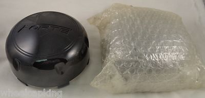 Forte Wheels Gloss Black Custom Wheel Center Caps Set 2# C-096-2/S1050 ...