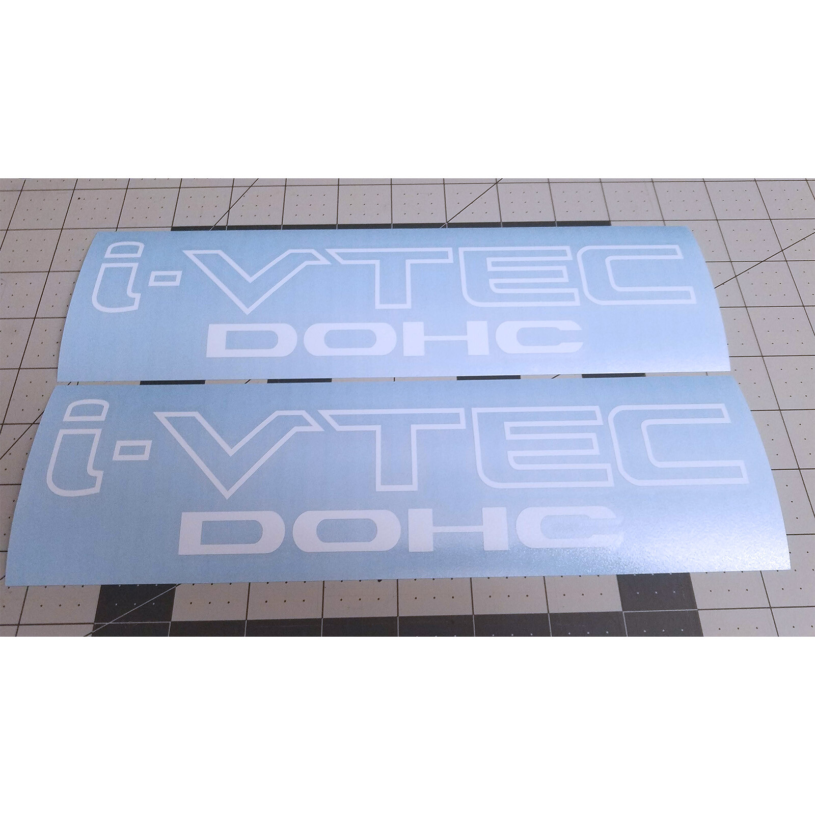 (2x) i-VTEC DOHC ( 10" x 2.5") Decal Vinyl Sticker for Honda Accord ...