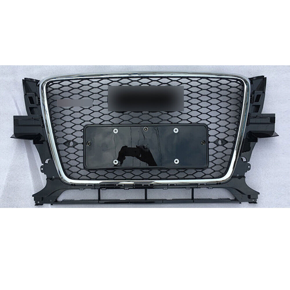 Front Mesh Grille Grill RSQ5 Style FIT For Audi Q5 SUV 2009-2012 Chrome ...