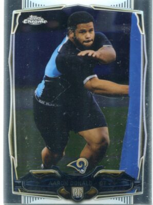 2014 Topps Chrome - AARON DONALD - Rookie Card #175 - LOS ANGELES RAMS ...