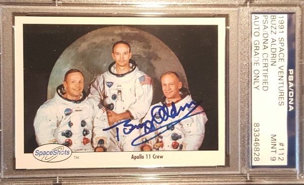 Buzz Aldrin Autographed Memorabilia | Signed Photo, Jersey ...