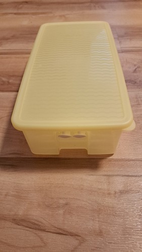 Tupperware Prima Klima 2L, gelb, 30x15x8cm, Obst Gemüse Kühlschrank ...