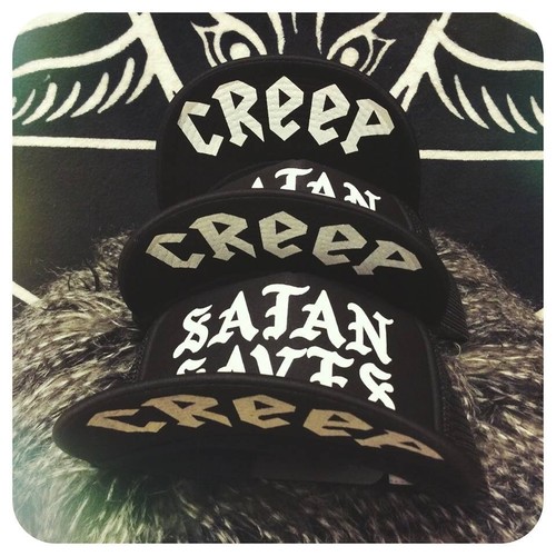 SATAN SAVES black hat satanic goth aesthetics 90's mall deathrock punk ...